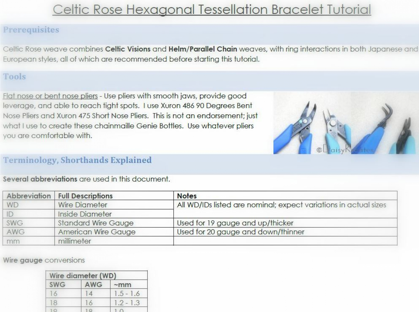 Hexagonal Celtic Rose Chainmaille Bracelet Tutorial | DaisyKreates